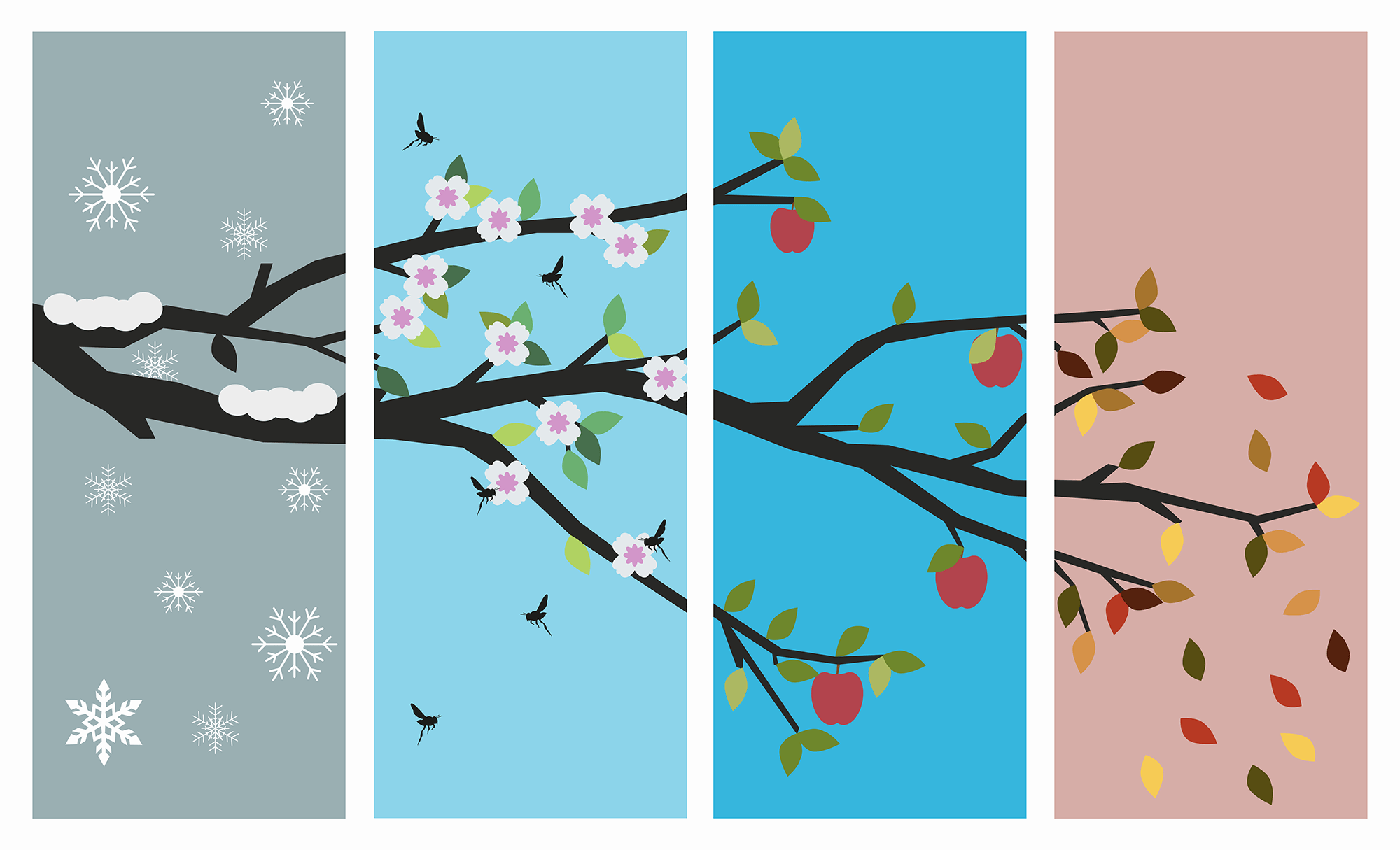 L'arbre des saisons à Sainte-Claire - iUNGO